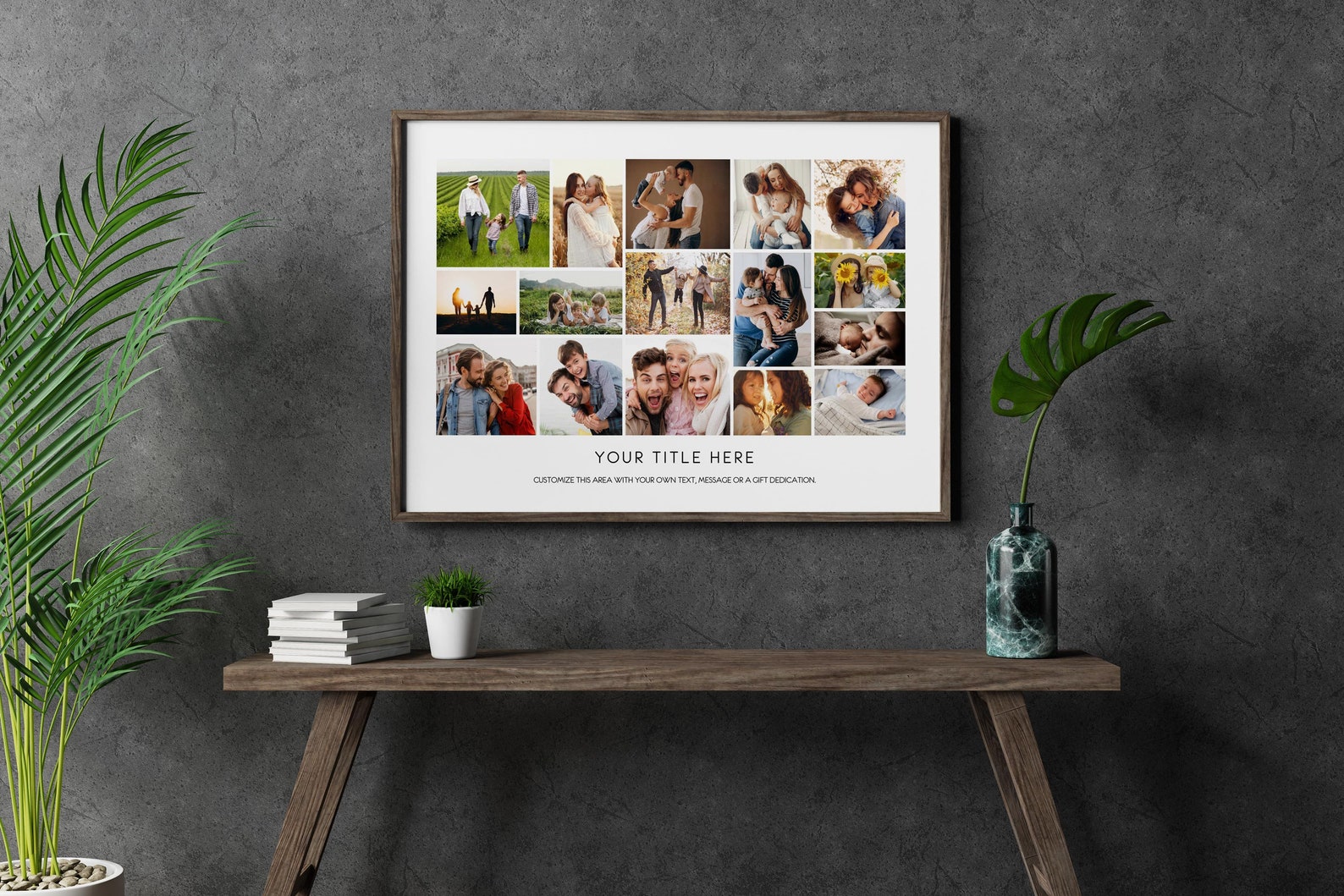 Up to 20 PICTURE COLLAGE Framed Fine Art Print Photo Collage - Etsy