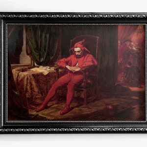 Stanczyk Canvas Print Jan Matejko Classic Polish Paint Polish Paint ...