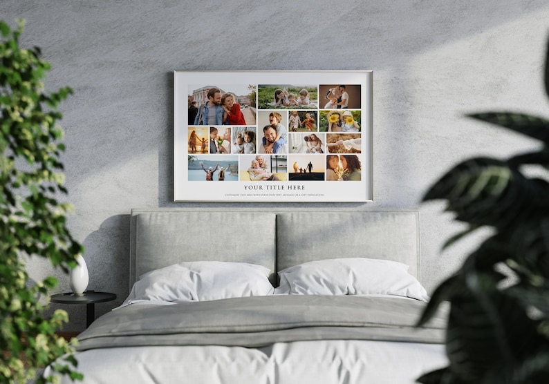 Up to 20 PICTURE COLLAGE Framed Fine Art Print Photo Collage - Etsy