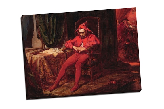 Stanczyk Canvas Print Jan Matejko Classic Polish Paint | Etsy
