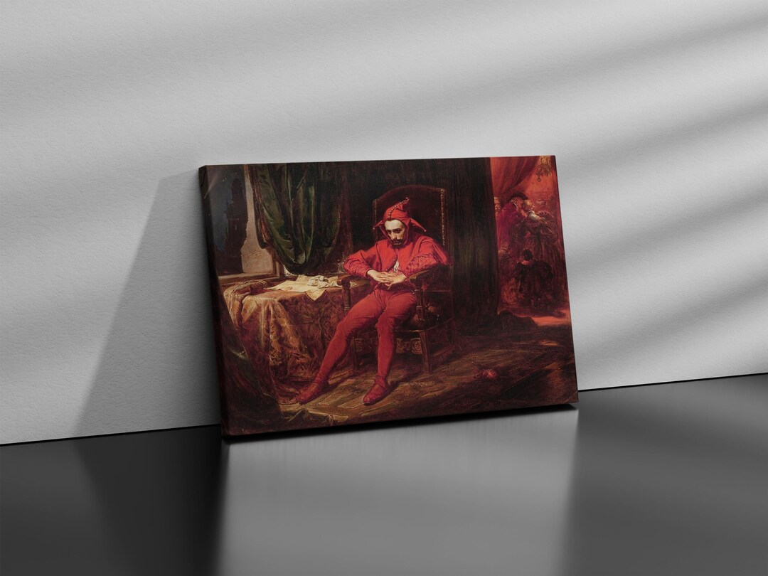 Stanczyk Jan Matejko Canvas Print | Classic Polish Paint Gift| Polish ...