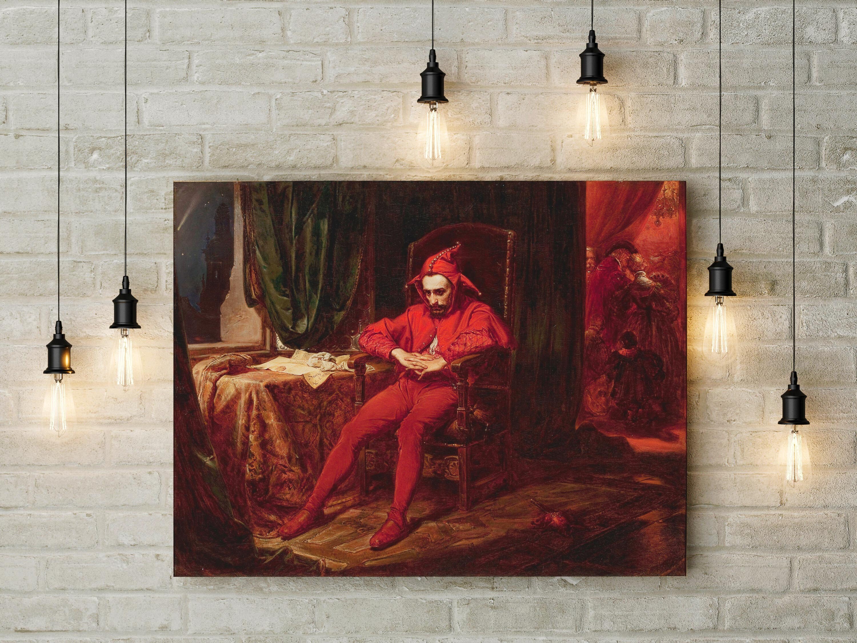 Canvas Print Jan Matejko Stanczyk Historical Painting - Etsy