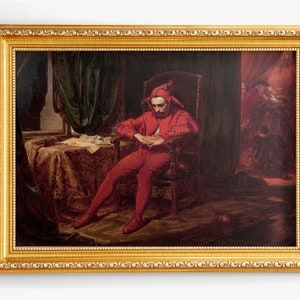 Stanczyk Canvas Print Jan Matejko Classic Polish Paint Polish Paint ...
