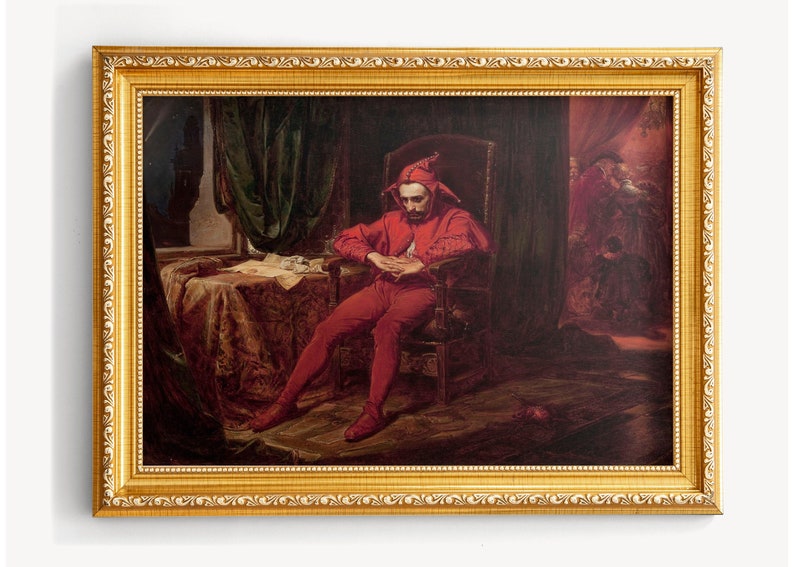 Stanczyk Canvas Print Jan Matejko | Classic Polish Paint | Polish Paint ...