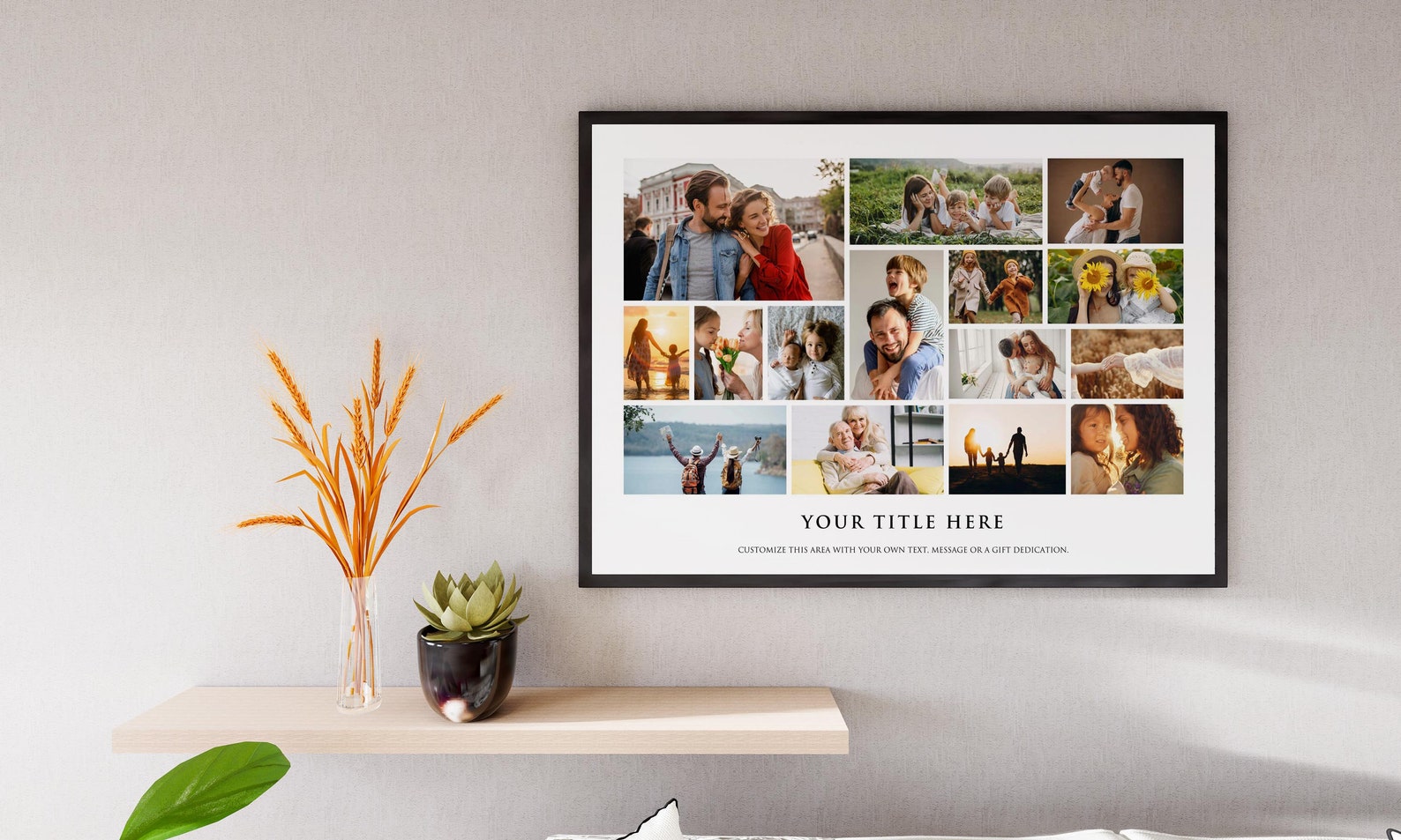 Up to 20 PICTURE COLLAGE Framed Fine Art Print Photo Collage - Etsy