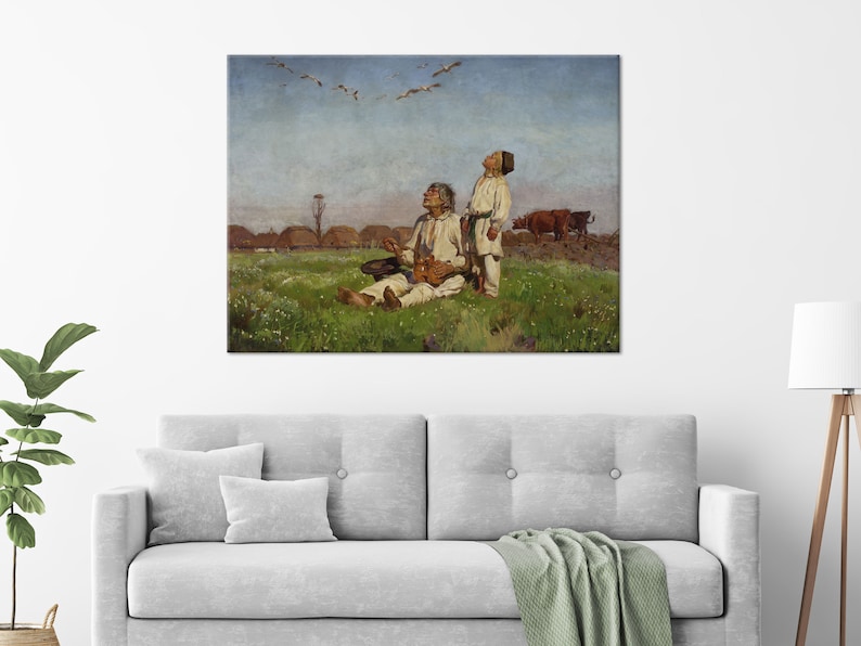 Jozef Chelmonski Bociany the Storks Classic Polish Paint Polish ...