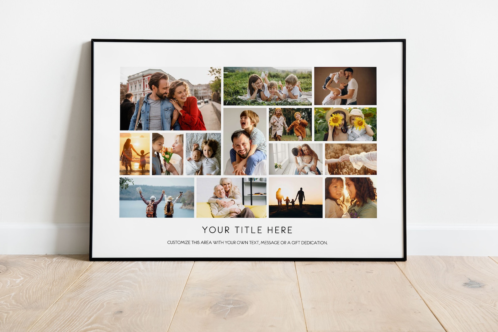 Up to 20 PICTURE COLLAGE Framed Fine Art Print Photo Collage - Etsy