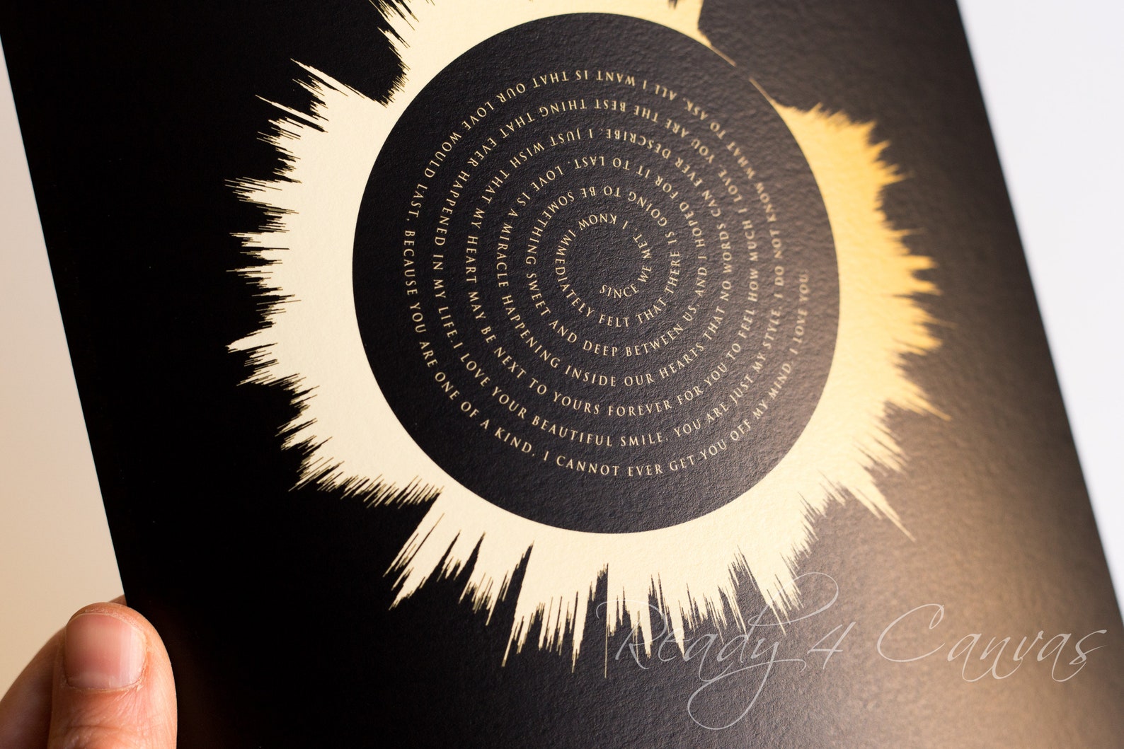 Custom Song Print SOUND WAVE Art Custom Soundwave Art With | Etsy