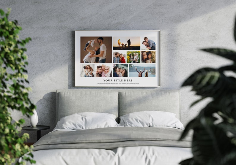 Up to 10 PICTURE COLLAGE Framed Fine Art Print Photo Collage - Etsy