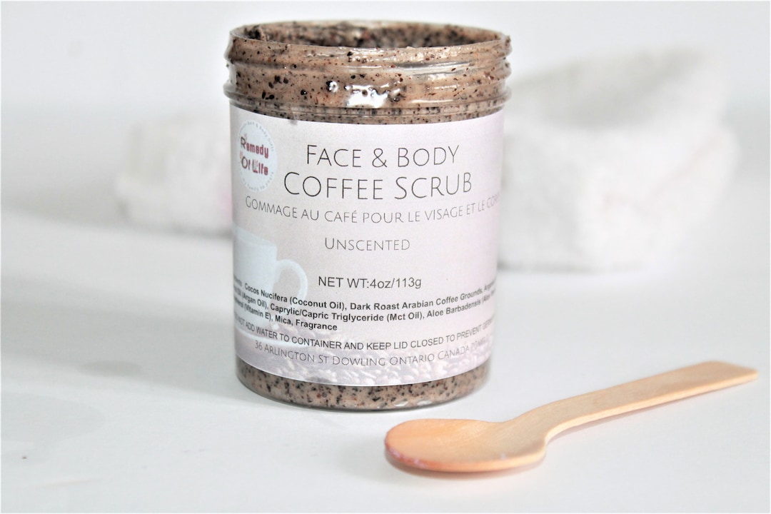 Coffee Scrub, Coconut Coffee Scrub. Exfoliating Scrub, Coffee, Scrub ...