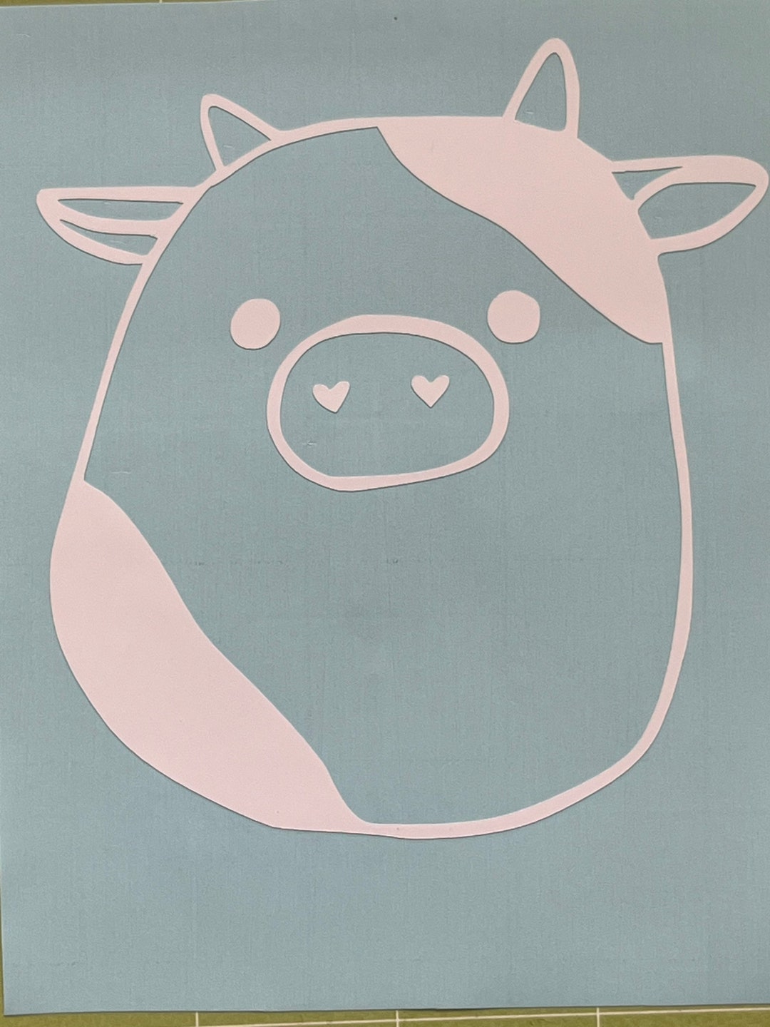 Cow Squishmallow Vinyl Decal - Etsy