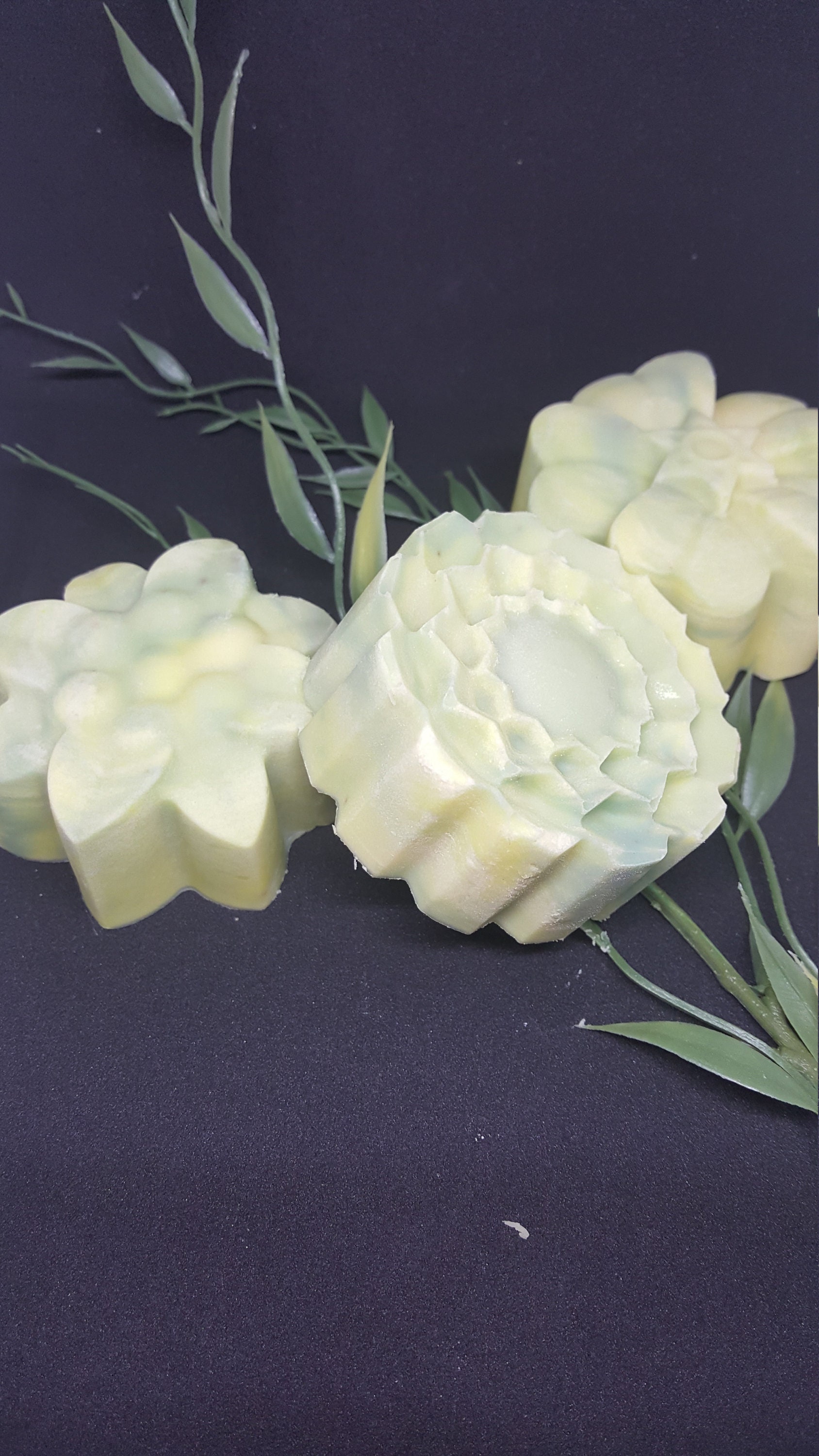 Flower Shaped Soaps Lathering Soap Fresh Scent Soap Shea - Etsy