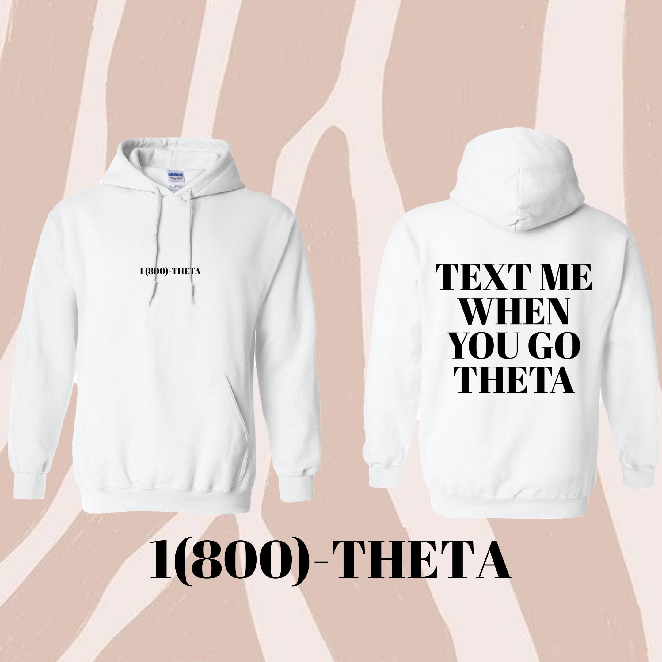 Text Me Hoodie Available for All Organizations // See | Etsy