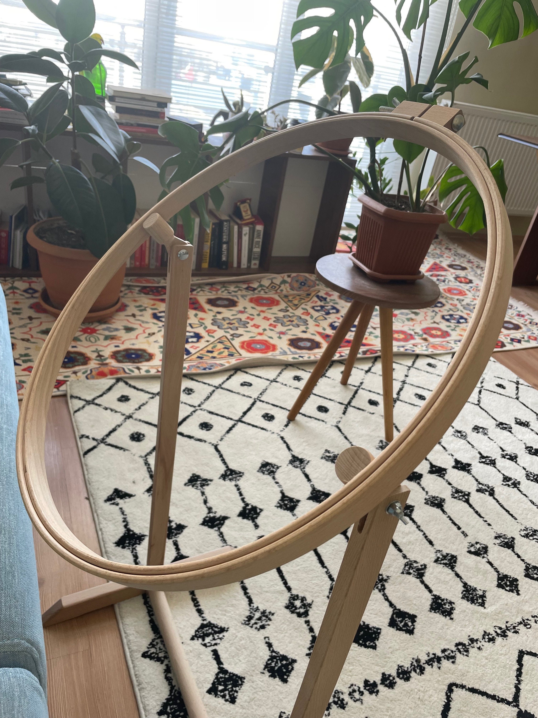 Large Quilt Hoop, Beech Embroidery Hoop, Rectangle Oval Quilt Frame ...