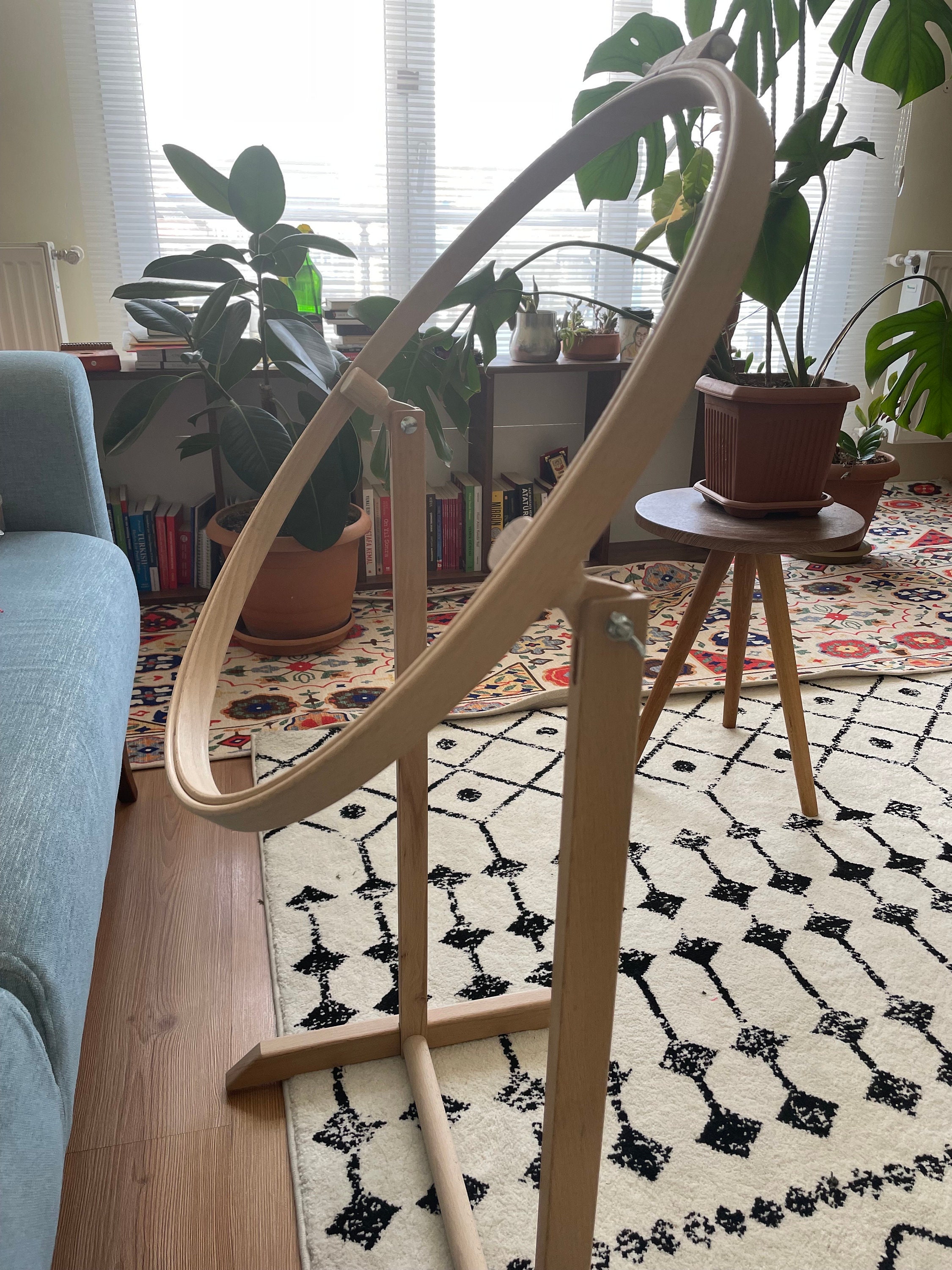 Large Quilt Hoop, Beech Embroidery Hoop, Rectangle Oval Quilt Frame ...