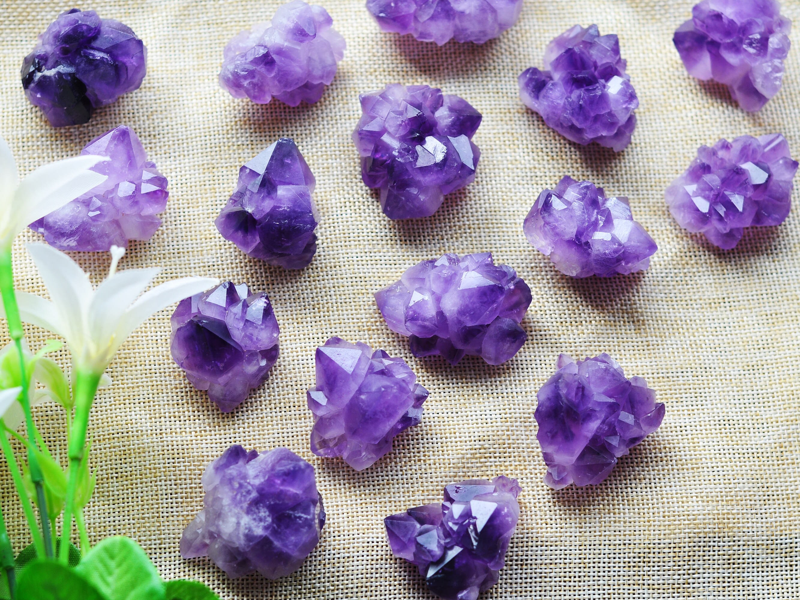 Natural High Quality Raw Amethyst Cluster Flower/amethyst - Etsy