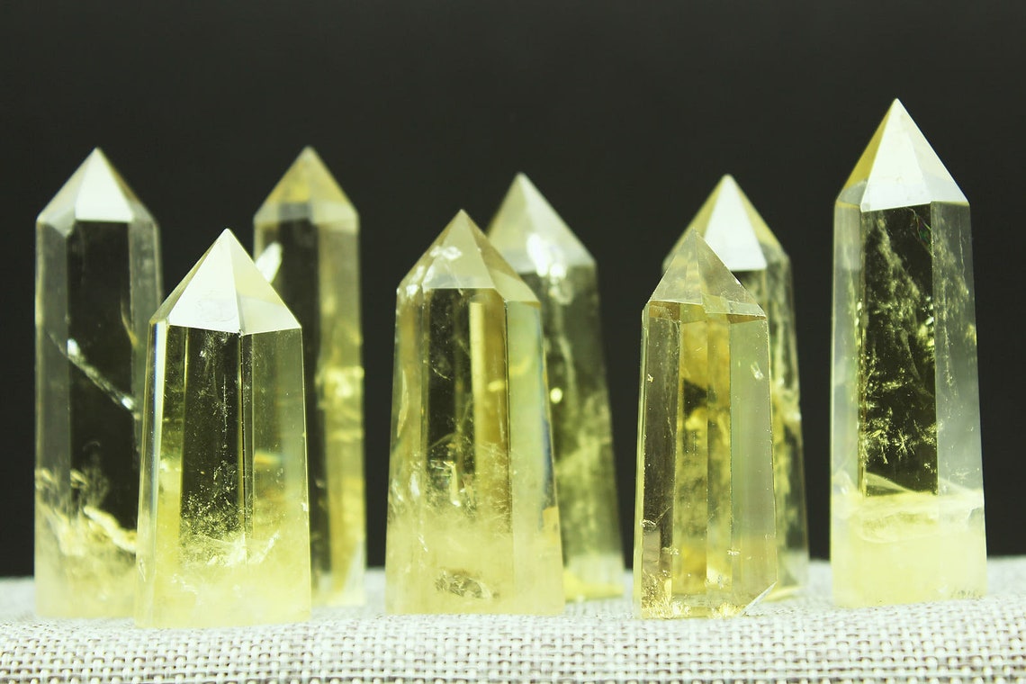 High Quality Natural Citrine Tower Quartz Point/citrine Crystal Obelisk ...
