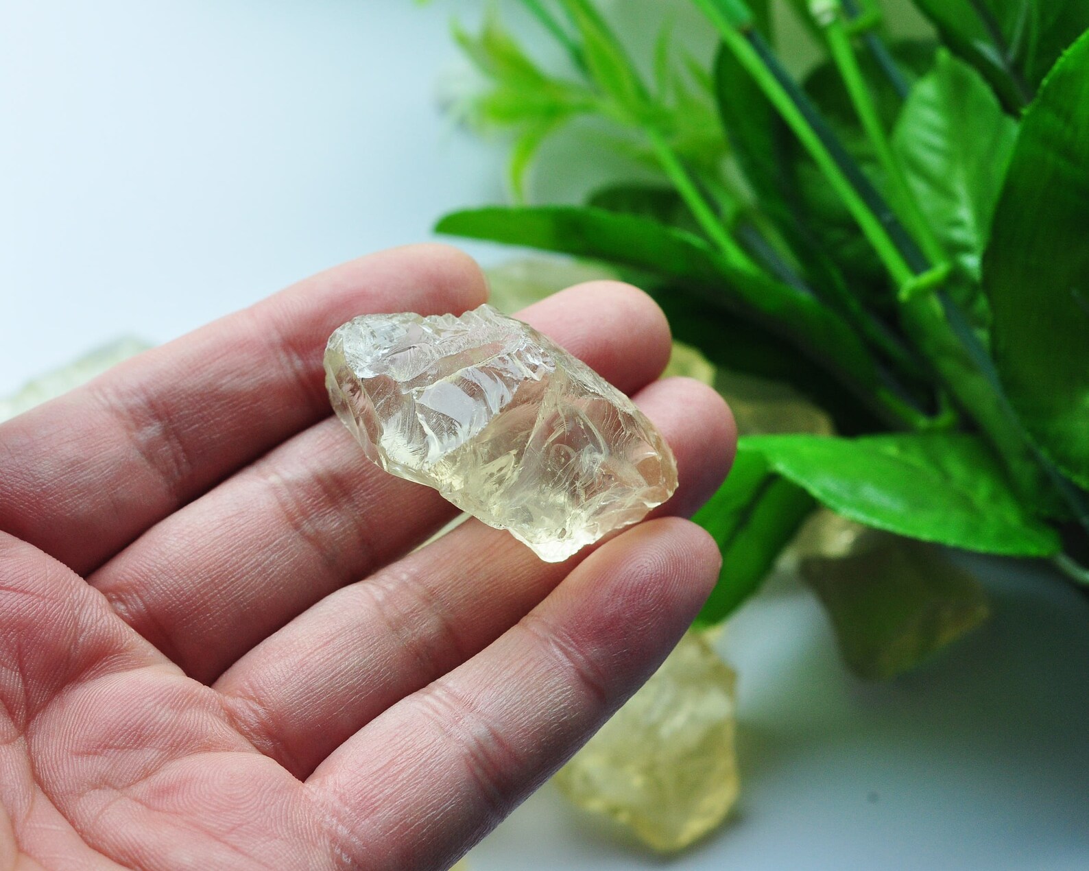 Prasiolite Crystal/green Amethyst Natural Crystal/green - Etsy