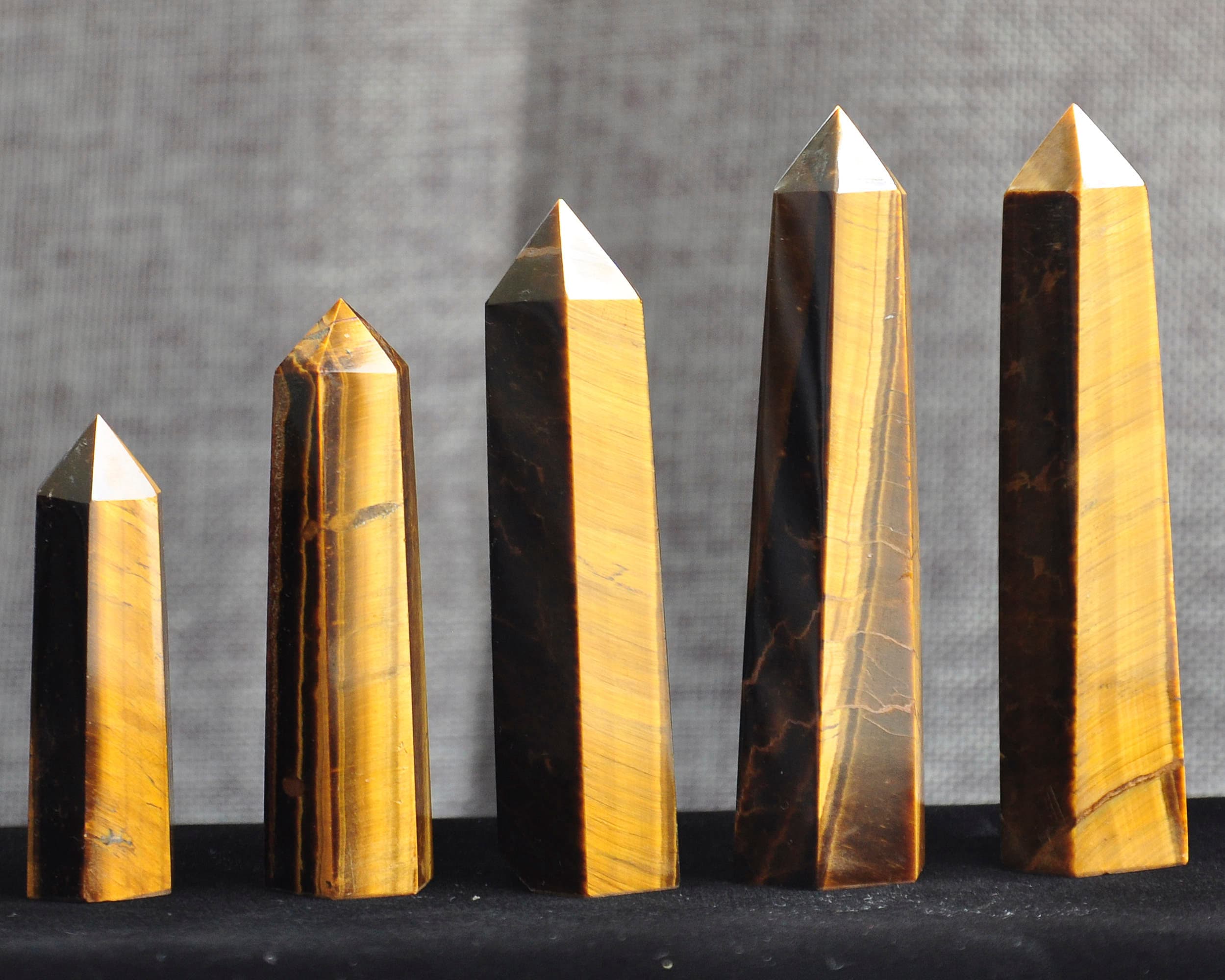 High Quality Natural Tiger Eye Tower Quartz Point/tiger Eye | Etsy