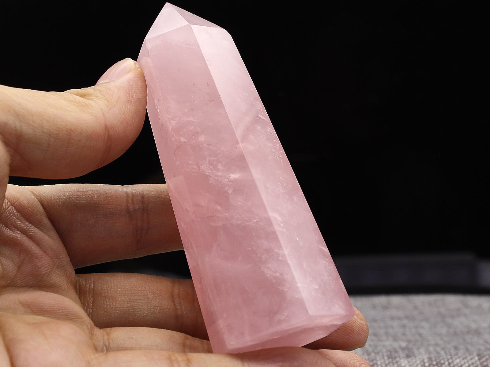 High Quality Natural Rose Quartz Tower Rose Quartz Point/rose Quartz ...