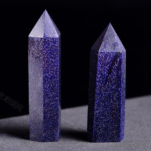 High Quality Natural Blue Sandstone Tower/blue Sandstone Crystal ...