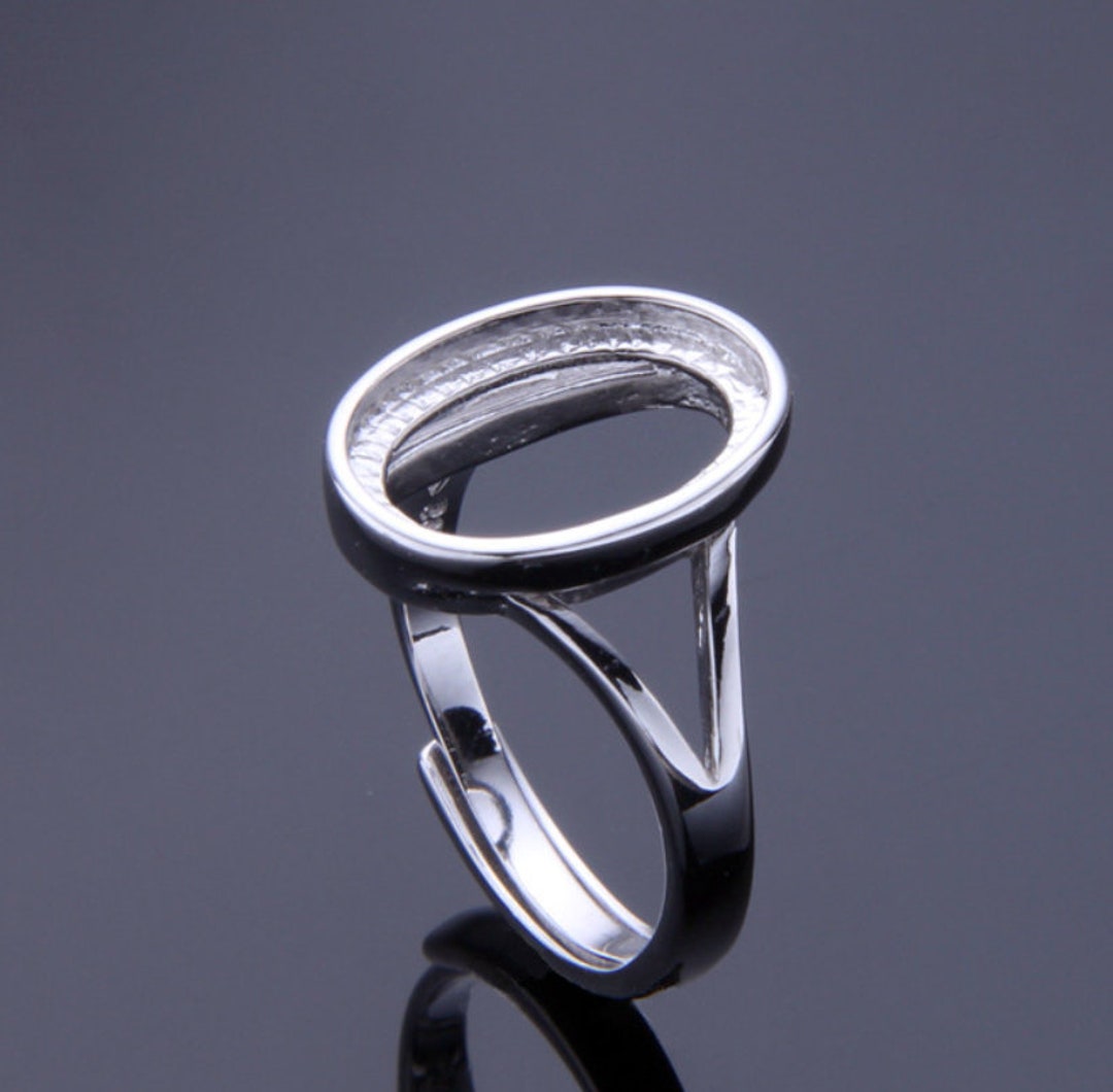 925 Sterling Silver Ring Blank/925 Silver Blank Ring Setting/antique ...