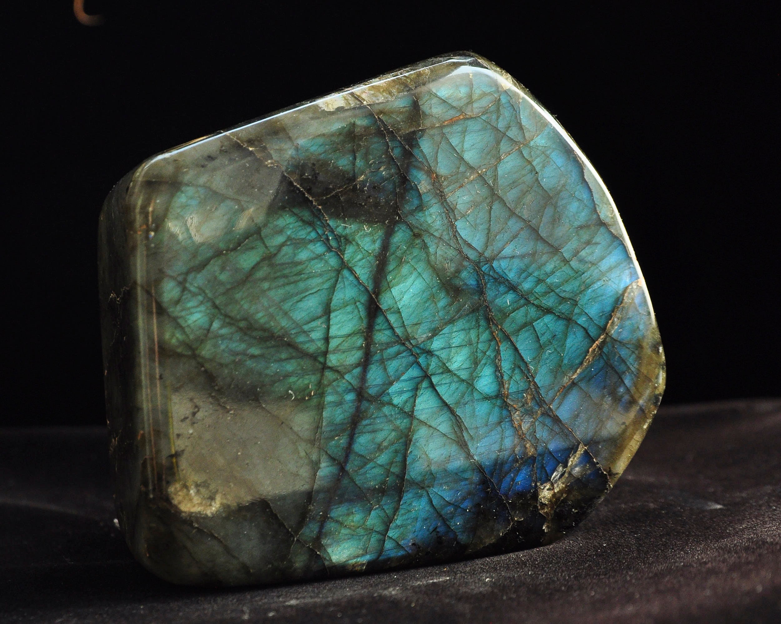 1.61 LB High Quality Natural Labradorite Stone/Polished | Etsy