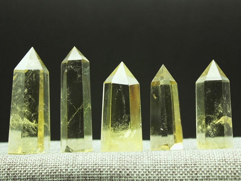 High Quality Natural Citrine Tower Quartz Point/citrine - Etsy