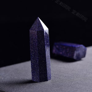 High Quality Natural Blue Sandstone Tower/blue Sandstone Crystal ...