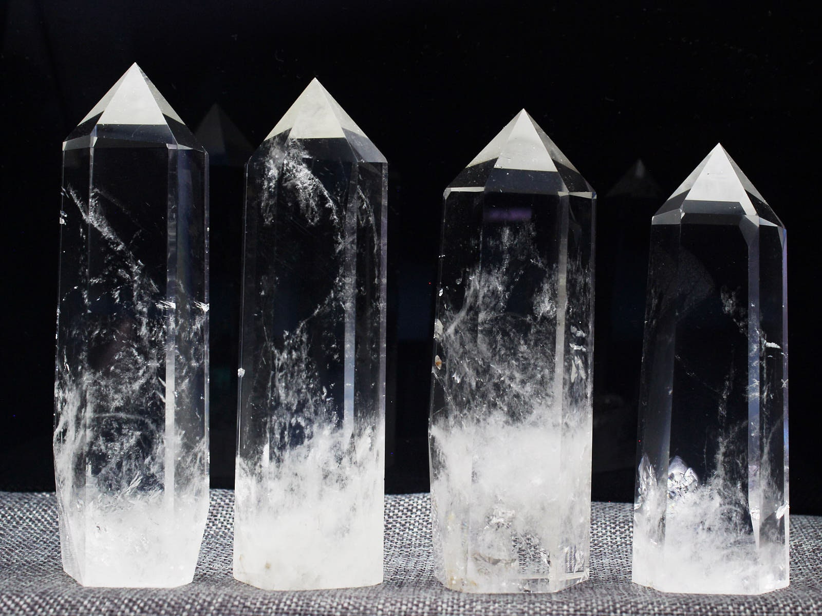 Large Clear Quartz Tower Point/Himalaya Clear Quartz | Etsy