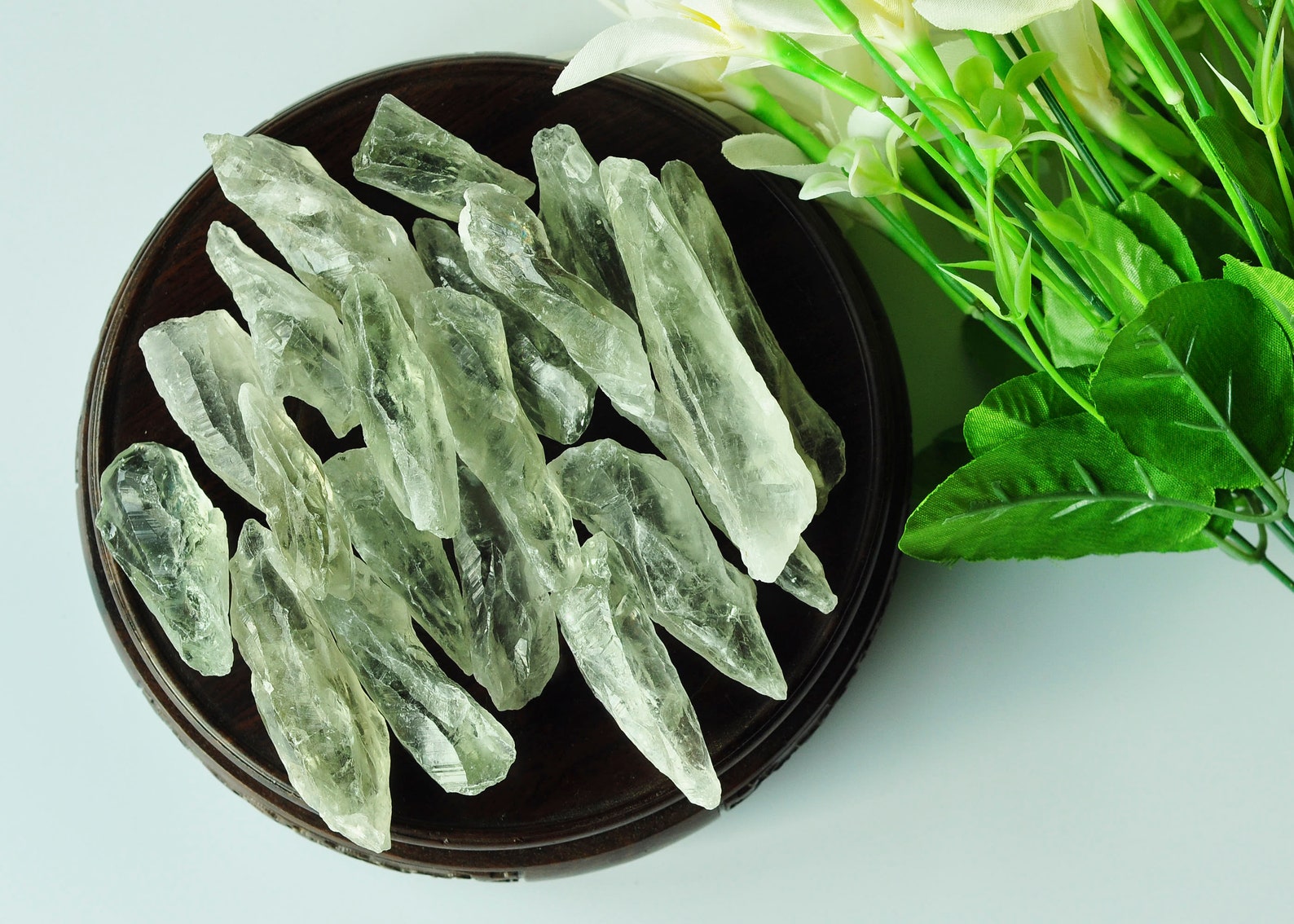 Prasiolite Crystal/green Amethyst Natural Crystal/green | Etsy