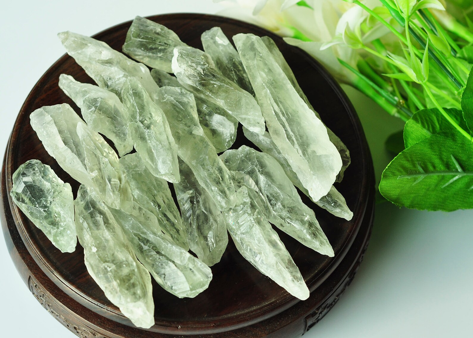 Prasiolite Crystal/green Amethyst Natural Crystal/green - Etsy