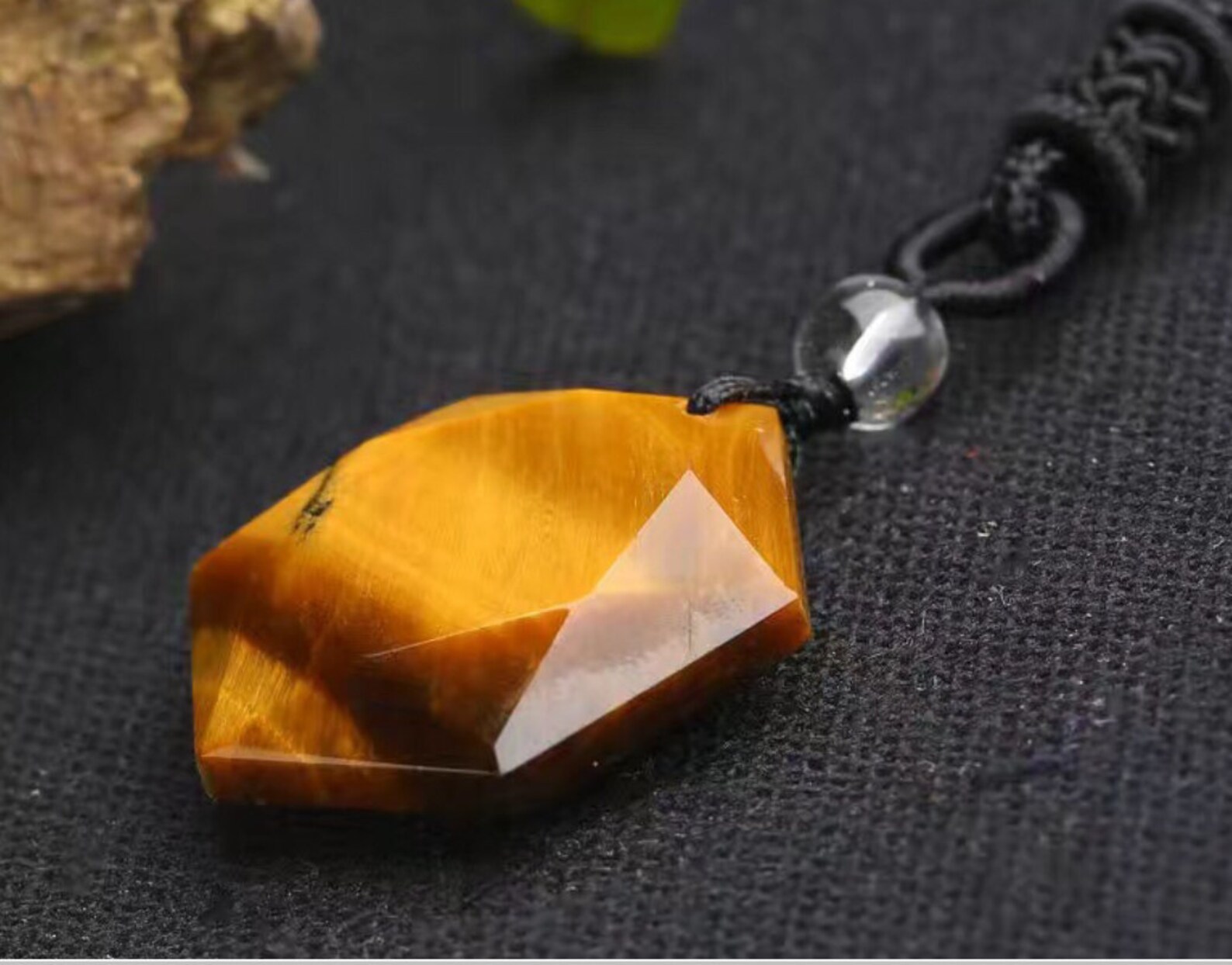 Natural Tiger Eye Pendant Tiger Eye Necklace/tiger's Eye - Etsy