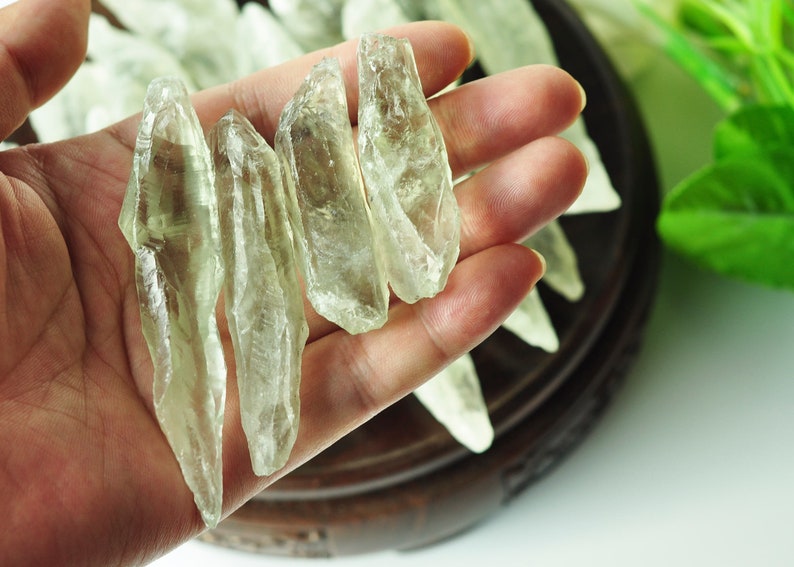 Prasiolite Crystal/green Amethyst Natural Crystal/green - Etsy