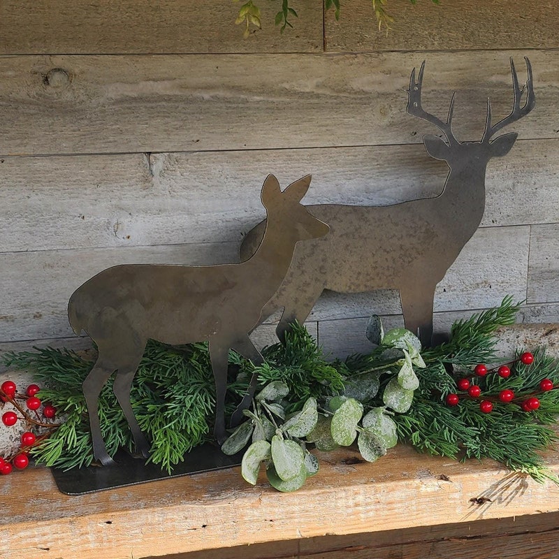 Tabletop Reindeer - Etsy