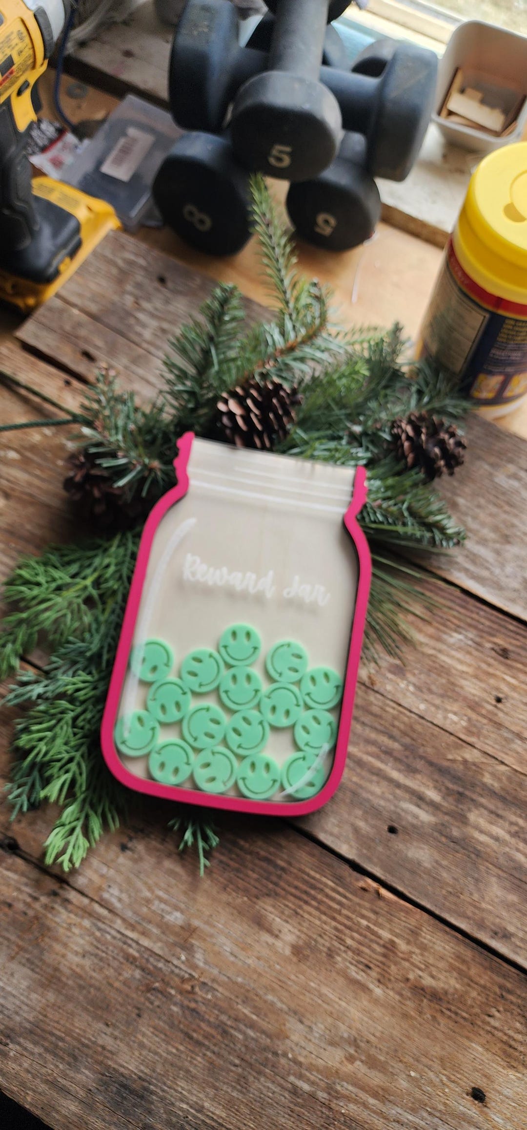 Personalized Reward Jar for Kids, Star Jar, Classroom Reward Jar, Good ...