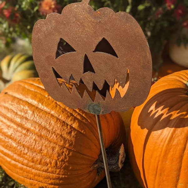 Rustic Metal Pumpkin - Etsy