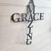 Amazing Grace Metal Sign, Christian Decor - Etsy