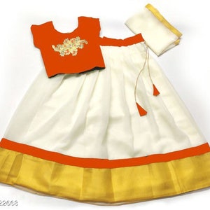 Kids Lehenga Choli / Radha Costume / Girls Indian Wear/ Soft | Etsy