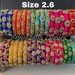 Maggam Work Raw Silk Cloth Bangles / Embroidered Bangles/ Silk Thread ...