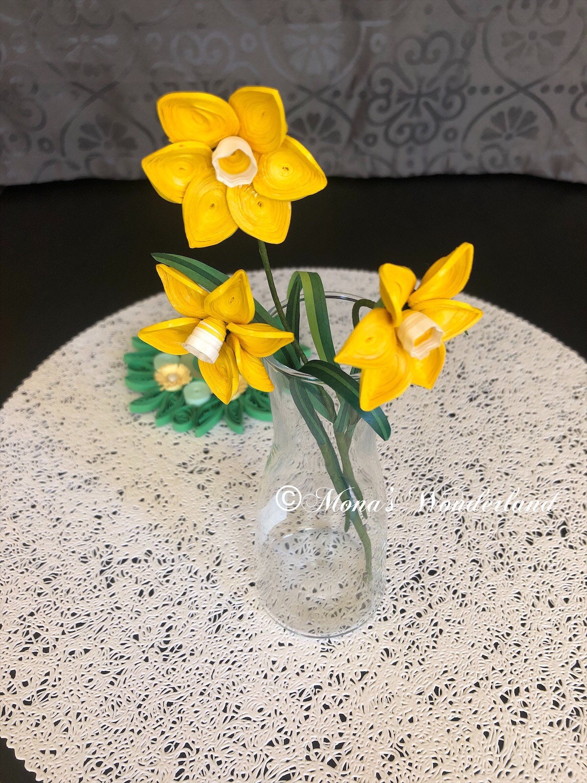 Quilling Daffodil Flowers - Etsy