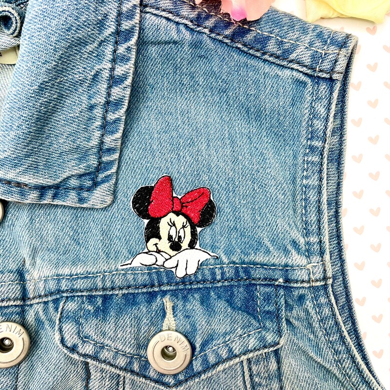 Minnie Mouse Iron On - Etsy
