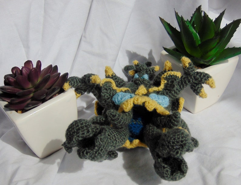 Guzzlord Amigurumi Pattern Pokemon Downloadable PDF Crochet | Etsy