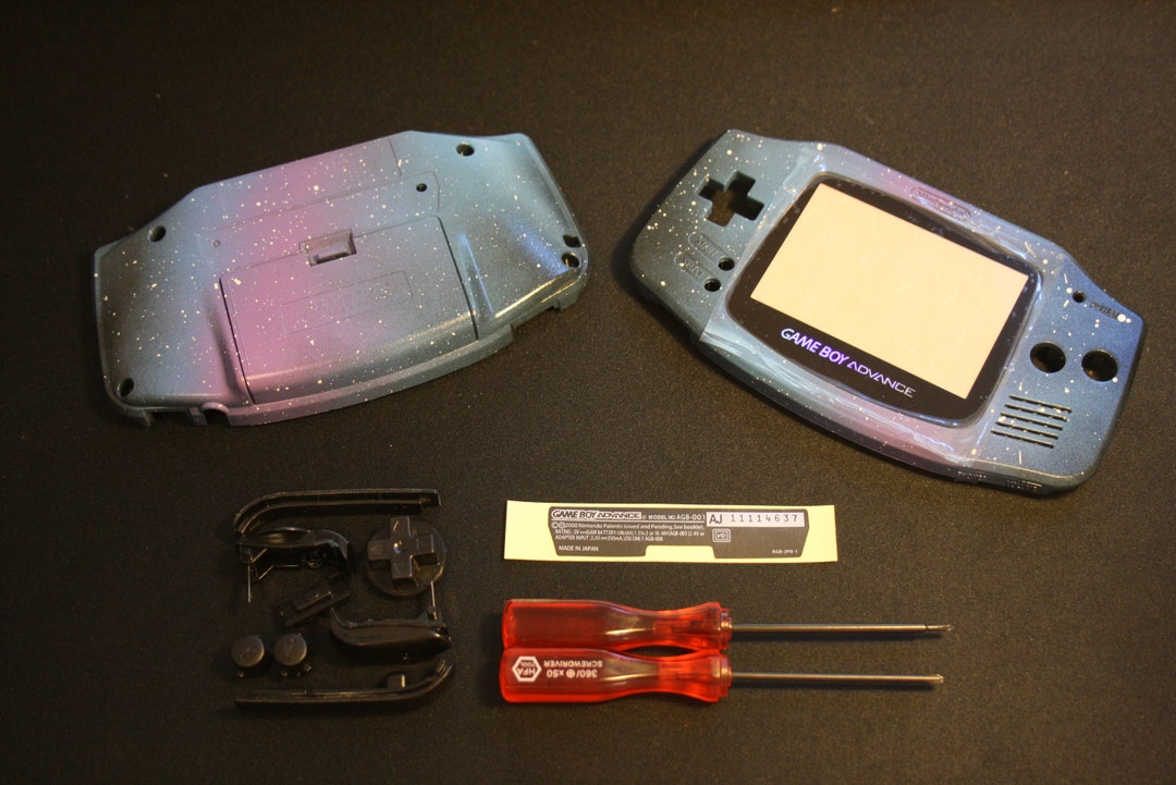 DIY Kit - Nintendo Gameboy Advance Custom Painted Housing + Extras - Etsy
