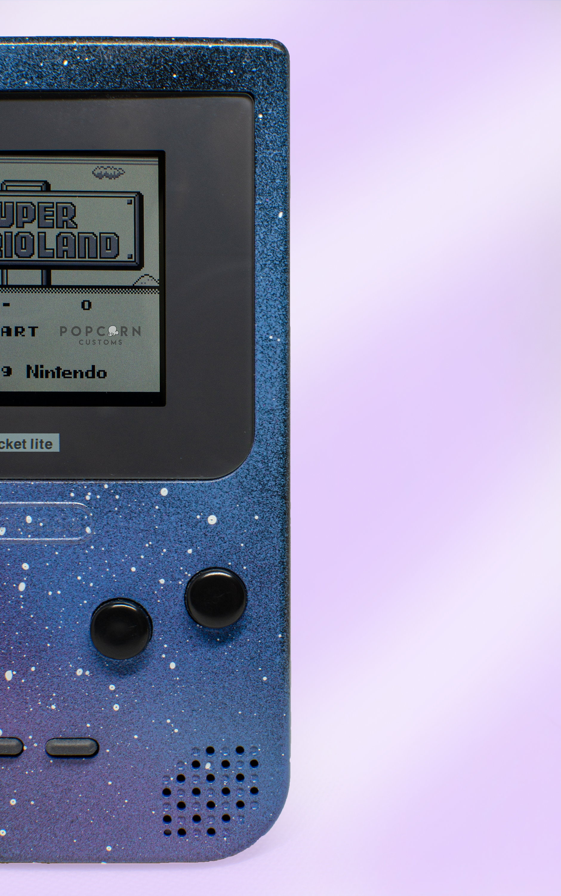 Backlit Mod Nintendo Gameboy Pocket With 2.2 LCD Screen MINT cruel ...