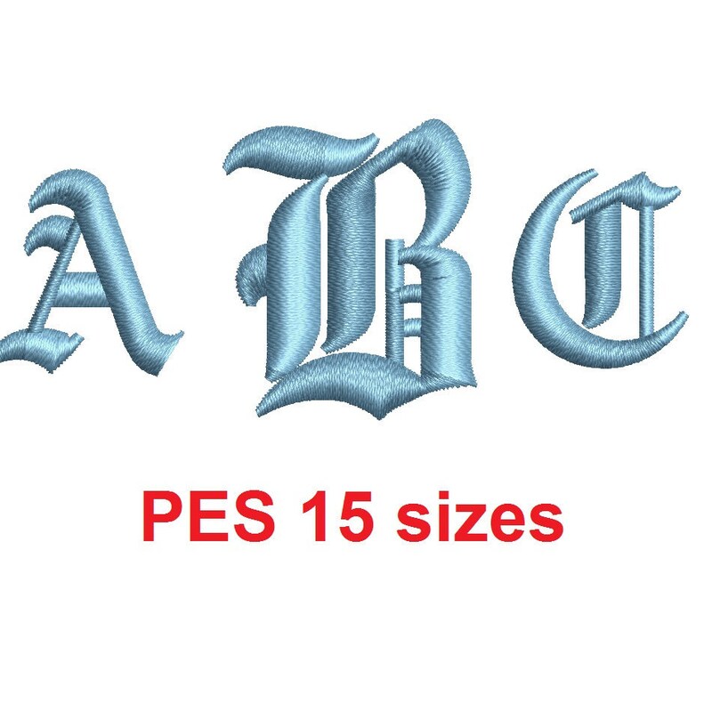 Puff Old English - Etsy