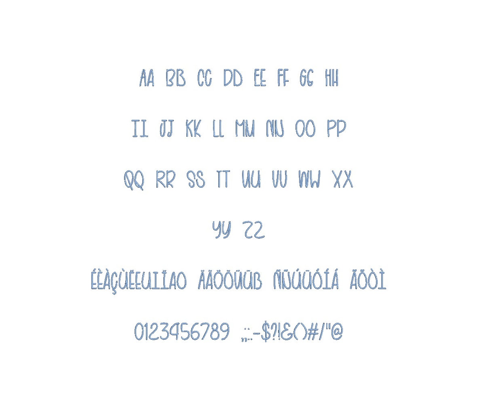 Hot and Black Tea ESA Embroidery Font With Commercial License (MHA) - Etsy