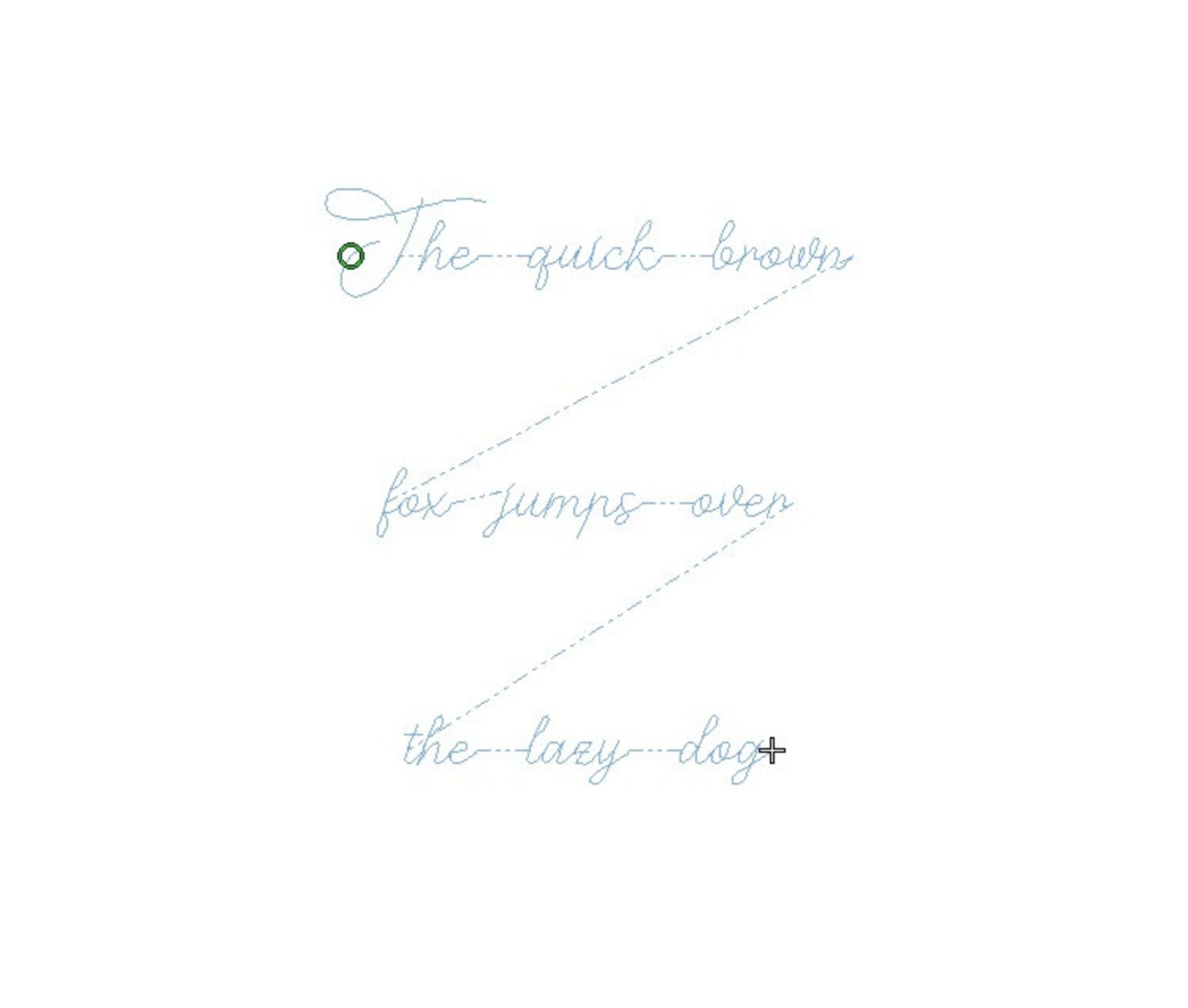 Castle Combe Bean Stitch Machine Embroidery Font 6 Sizes (CFA) - Etsy