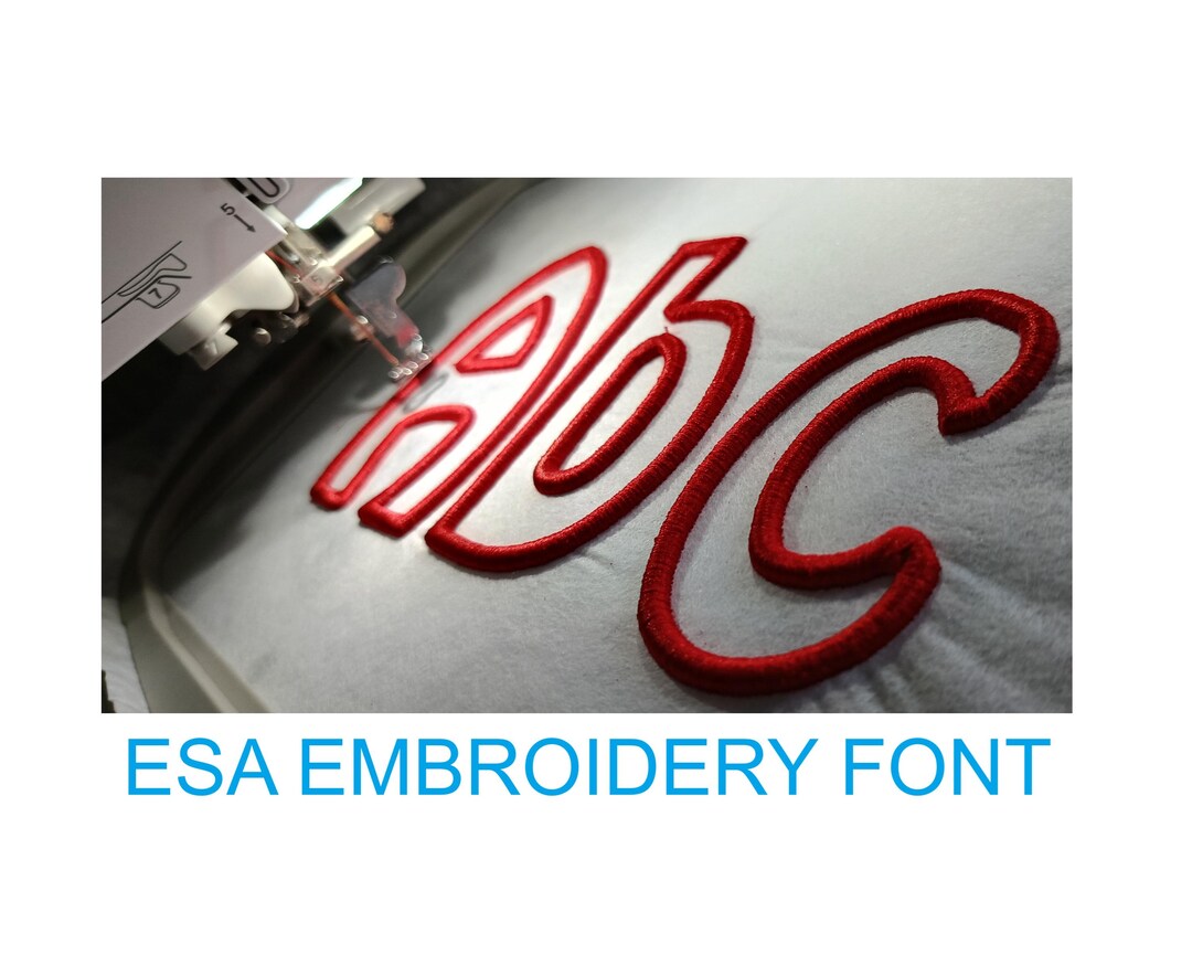 Hobo Outline 3d Puff Foam ESA Font With Easy 10 Steps Pdf Tutorial ...