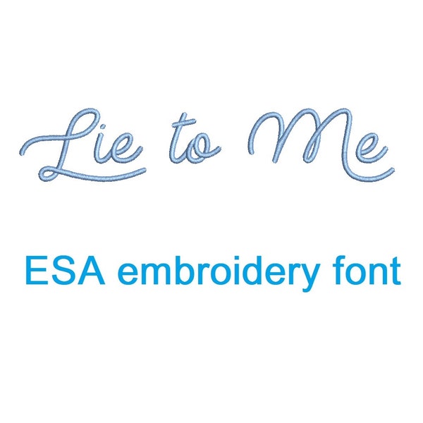 Esa Font File - Etsy